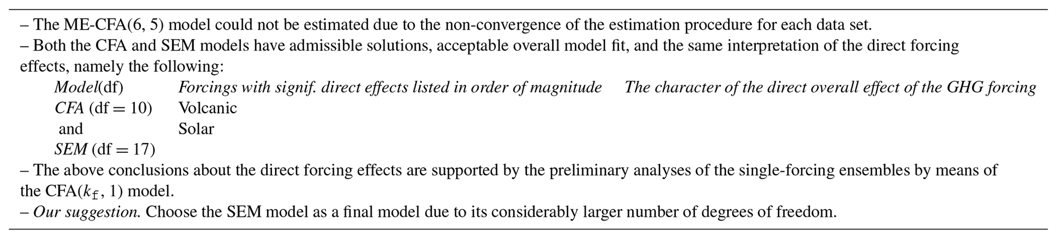ASCMO - Evaluation of simulated responses to climate forcings: a ...